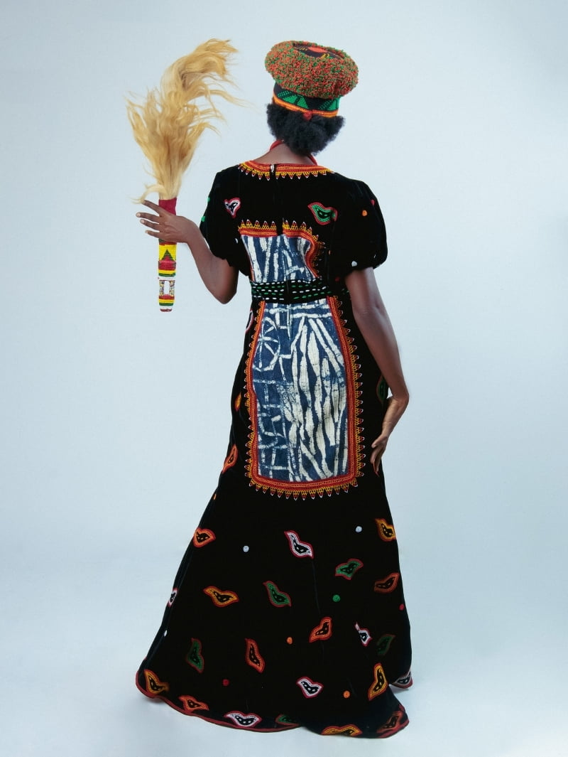 Captivating Bamenda Toghu Outfit: Embrace the Ndop Print Heritage ...